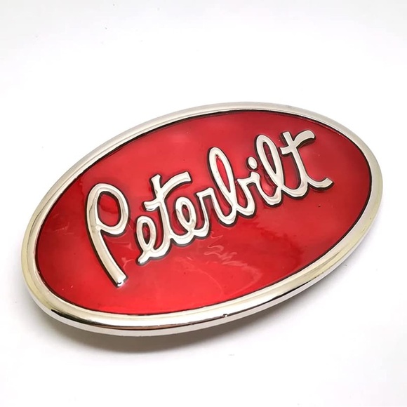Accessories | Peterbilt Logo Classic Metal Belt Buckle Beautiful Gift ...